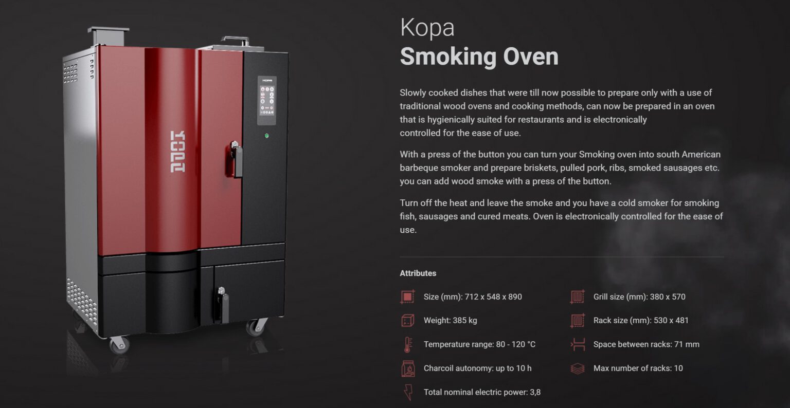 Kopa Smoking Oven – Cuisine Craft II