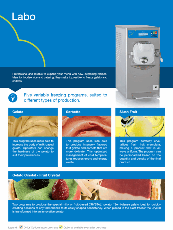 Carpigiani - เครื่องทำไอศครีมเจลาโต้ (Ice cream /Gelato machine) คุณภาพ ...