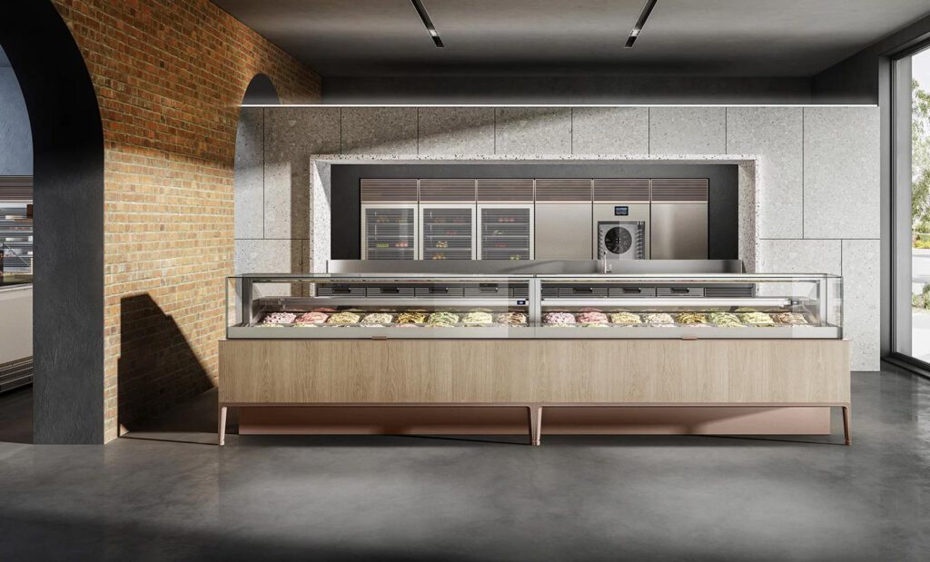 Pentagram Gelato Display-ISA – Cuisine Craft II
