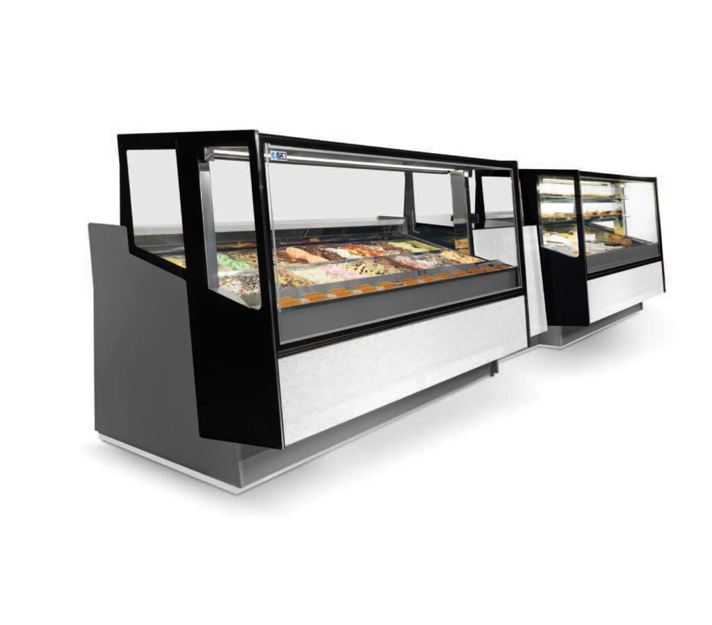 Gelato/IceCream Display - ตู้แช่ ตู้โชว์ไอศกรีม เจลาโต้ Kaleido Made-in ...